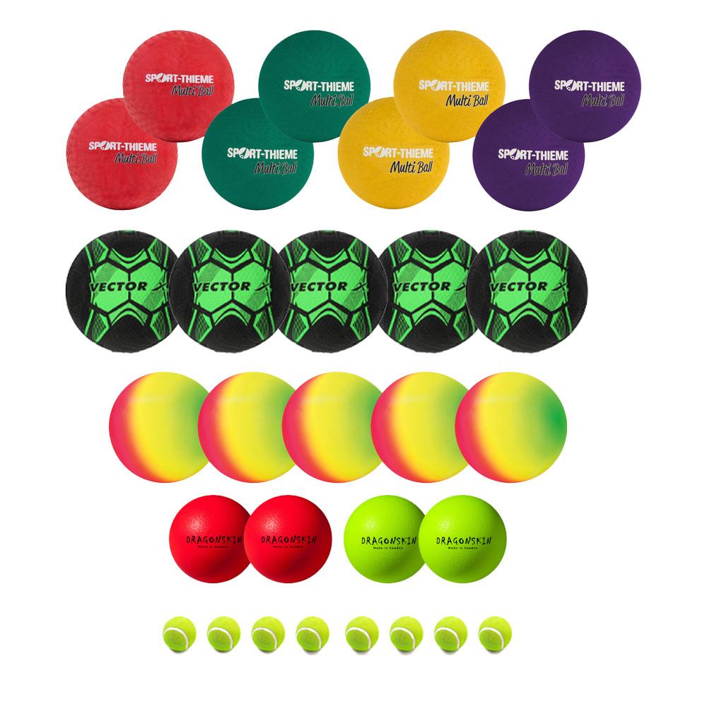 Bollar utomhus (30 stk) Paket med olika bollar - Klubbensport.se