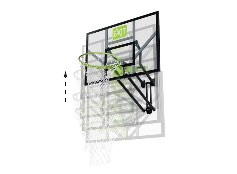 Basketkorg EXIT Galaxy väggmonterad Komplett set | justerbar korg och ...